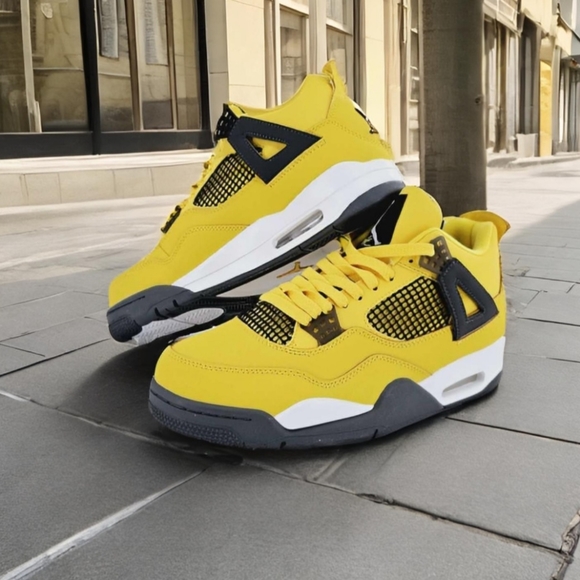 Jordan | Shoes | Nike Air Jordan 4 Retro Lightning | Poshmark